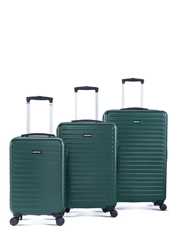 Stark Combo | Green | Set of 3 Luggage