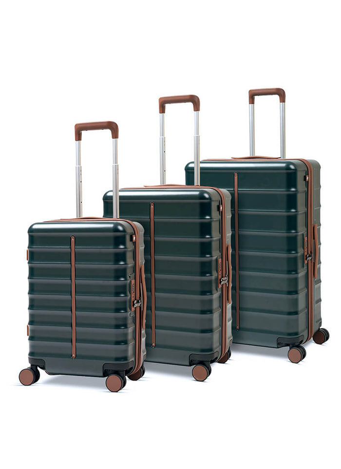Iris Combo | Beige | Set of 3 Hard Luggage