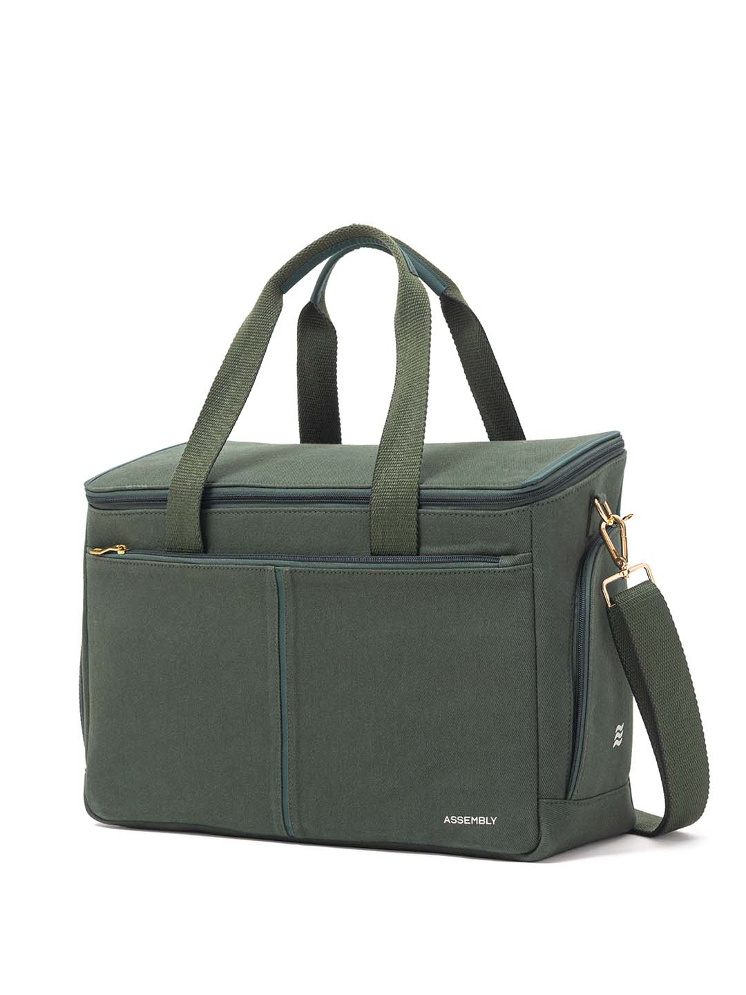 Iris Duffle | Green | 25L Travel & Work Bag with Detachable Straps ...