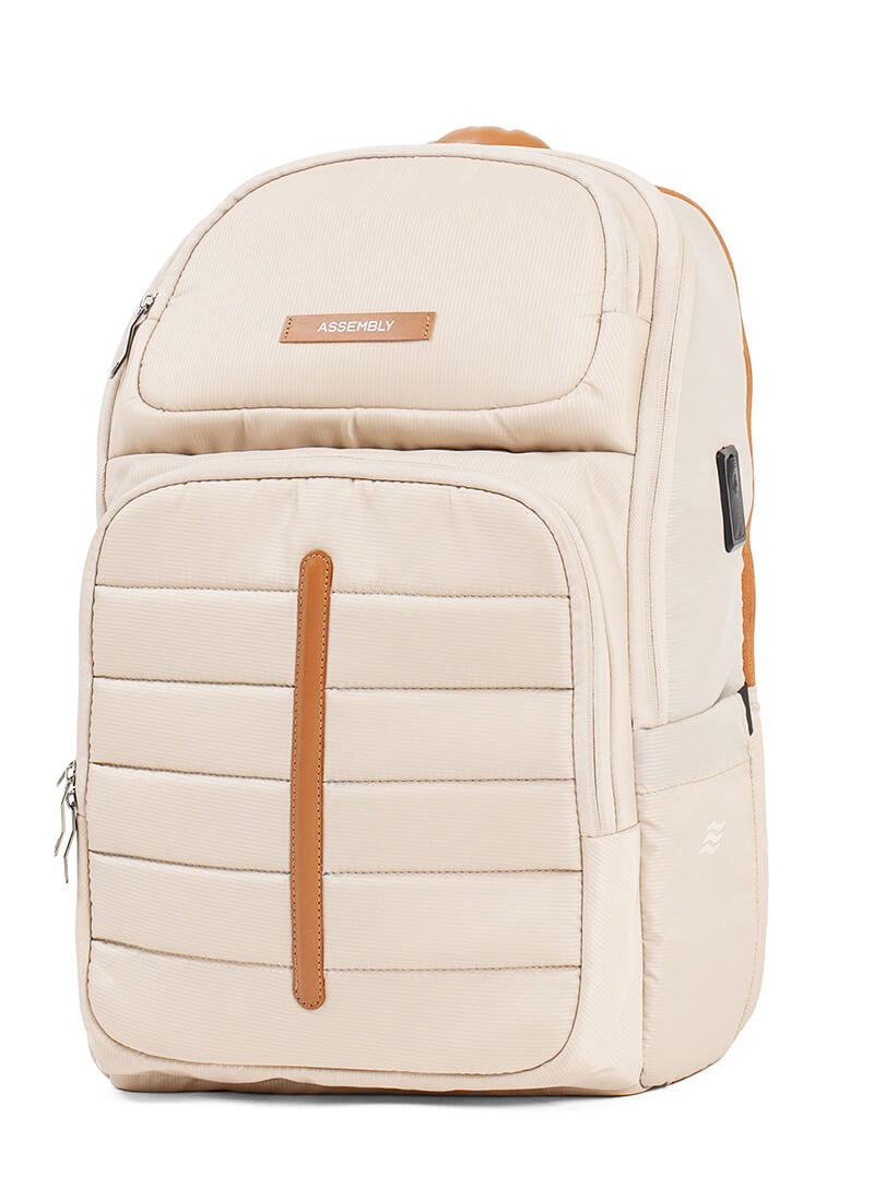 Odyssey Backpack | Beige | Everyday Laptop Backpack | Buy Backpacks ...