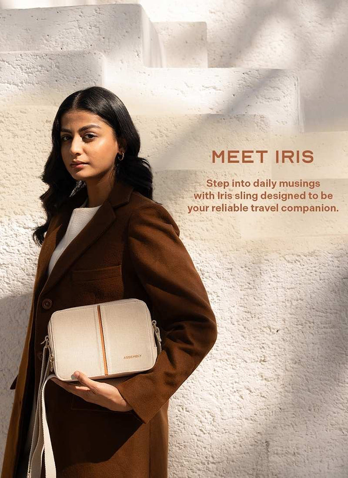 Iris | Beige | Sling Bag