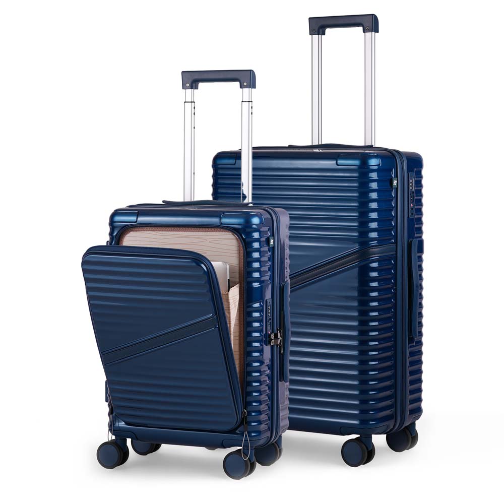Oblique Pro Combo | Blue | CabinPro+Medium Hard Luggage | Buy Set of 2 ...