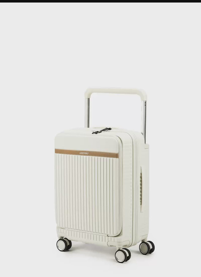 RoverPro | Moon-White | Cabin Hard Luggage